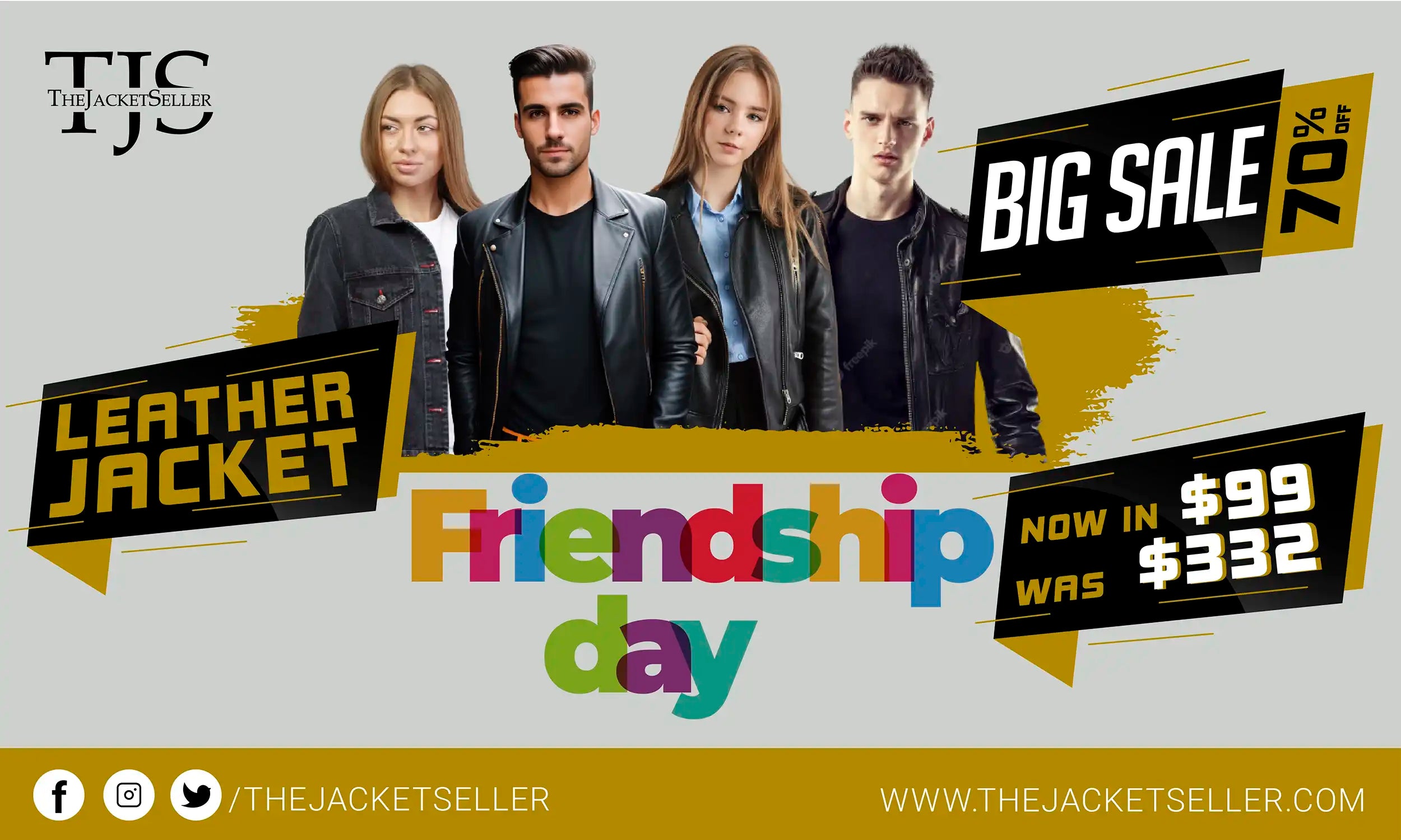 Celebrate Friendship Day with Stylish Leather Jackets - Up to 70% Off ...