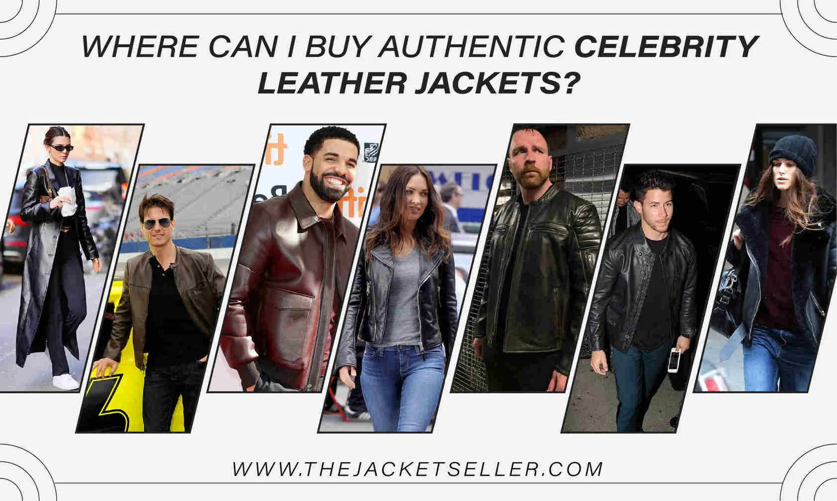 Where Can I Buy Authentic Celebrity Leather Jackets? – The Jacket Seller