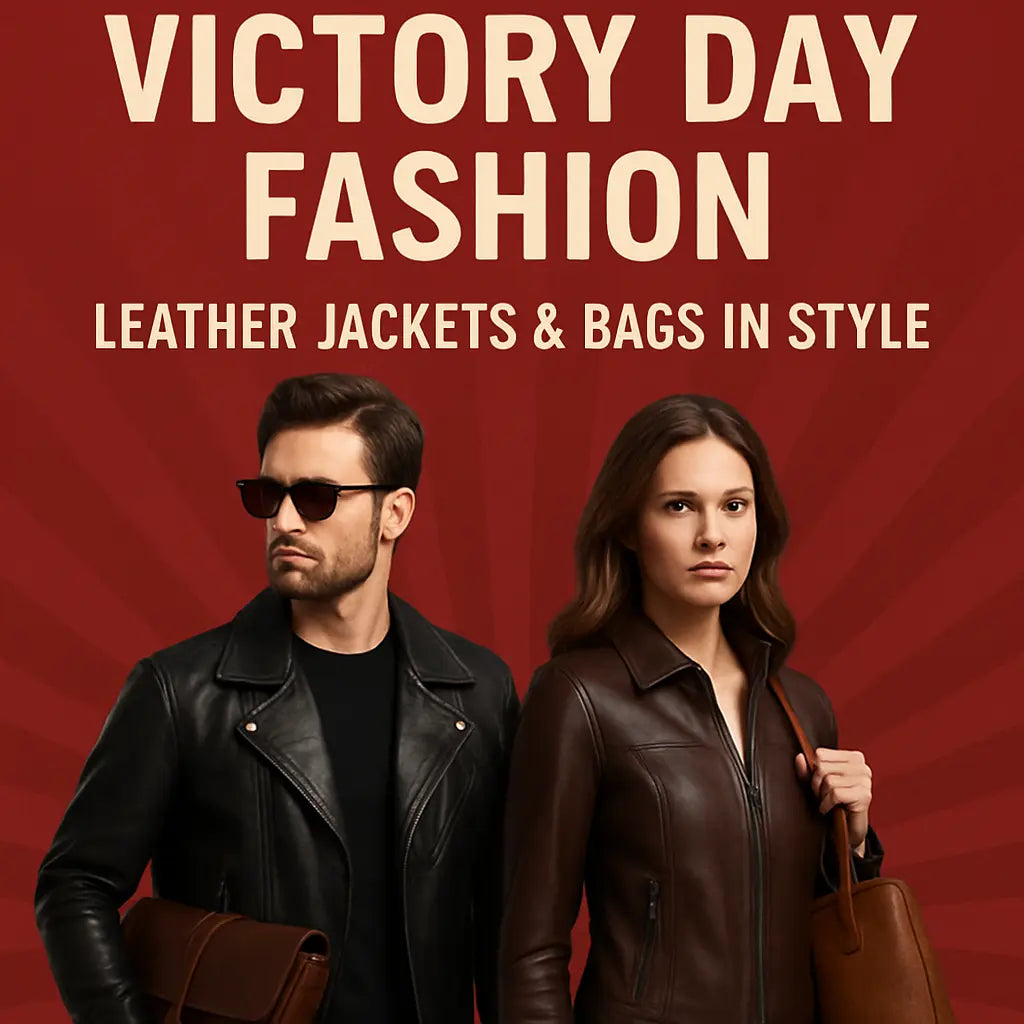 Victory Day Leather Jackets & Bags | The Jacket Seller Style: