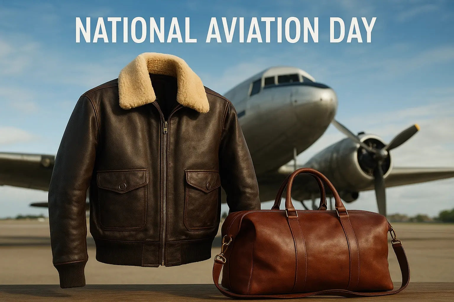 Celebrate National Aviation Day with Iconic Leather Style: – The Jacket ...
