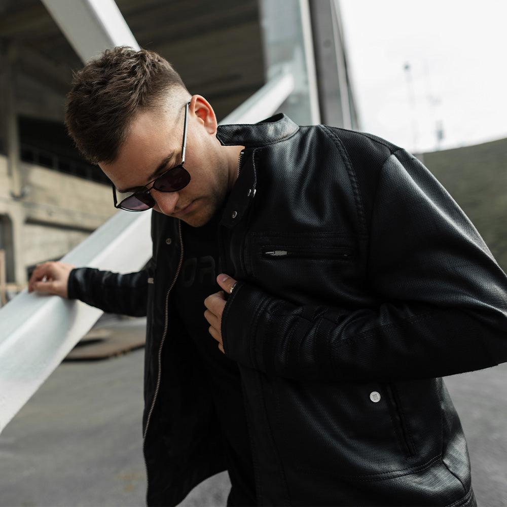 Men’s Biker Leather Jackets | The Jacket Seller