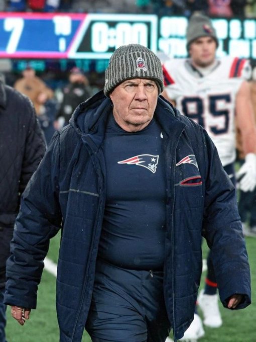 Shop Bill Belichick New England Patriots Sideline Jacket – The Jacket ...