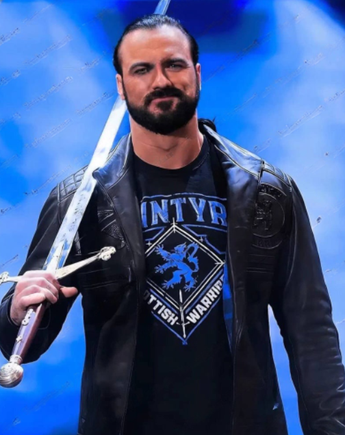 Shop Drew McIntyre Smackdown Black Jacket – The Jacket Seller