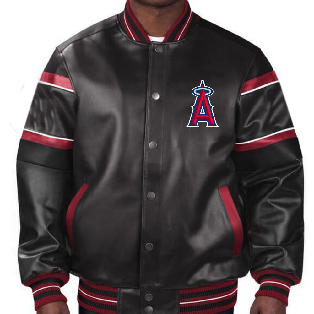 Shop MLB Los Angeles Angels Leather Jacket – The Jacket Seller