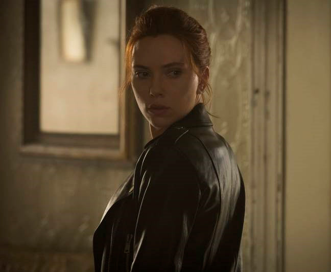 Shop Natasha Romanoff Back Widow Motorcycle Leather Jacket – The Jacket ...