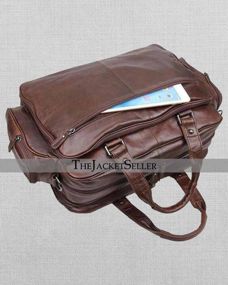 SHOP LEATHER BUSINESS TRAVEL BRIEFCASE – The Jacket Seller